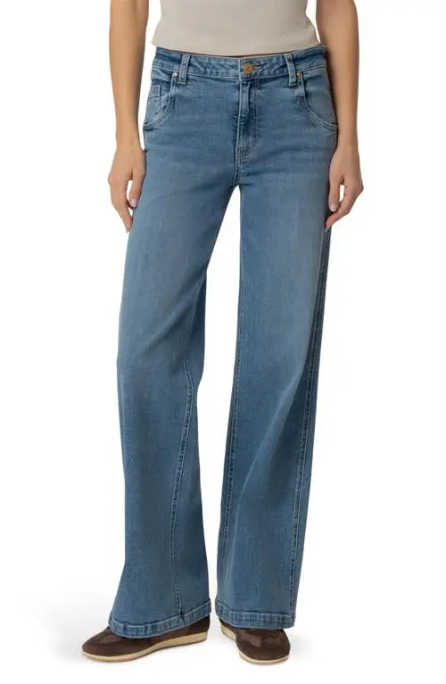 Kut From The Kloth High Waist Wide Leg Jeans - Chill