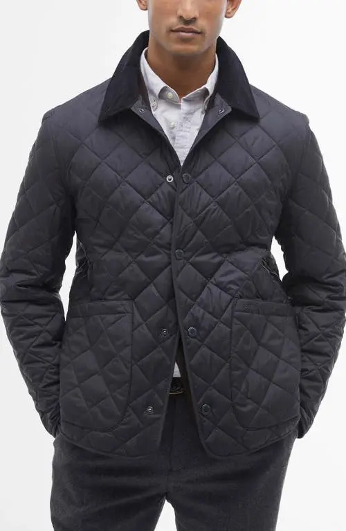 Barbour Lindfield Quilted Jacket - Black Carbon