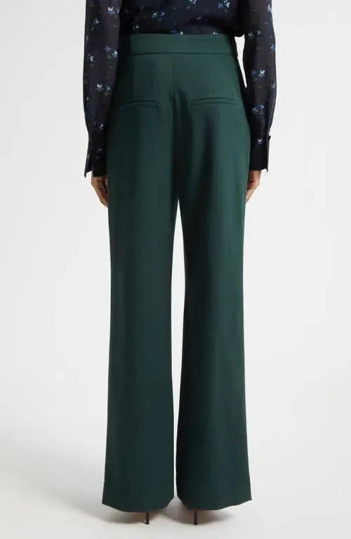 Veronica Beard Tonelli High Waist Straight Leg Pants