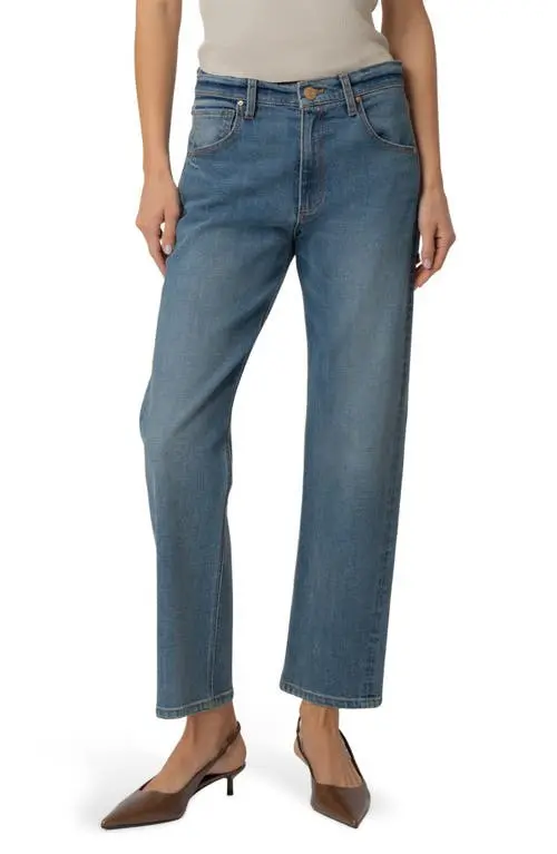 Kut From The Kloth Kit High Waist Ankle Baggy Straight Leg Jeans - Discuss