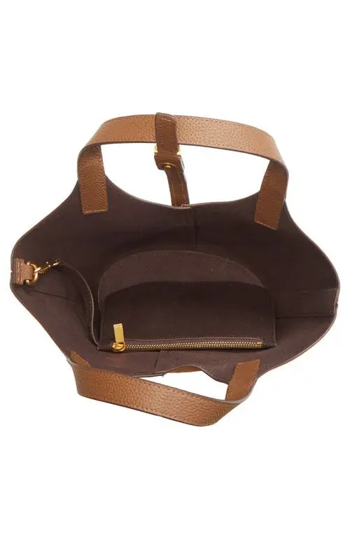 REISS Lyra Leather & Suede Tote