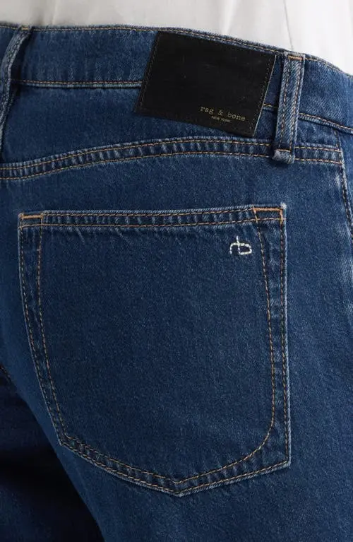 Rag & Bone Featherweight Saige Low Rise Relaxed Straight Leg Jeans