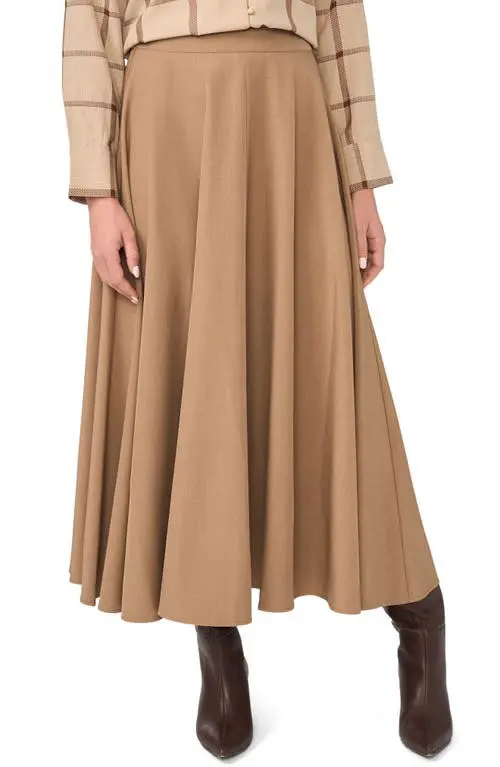Vince Camuto Wide Circular Skirt - Taupe