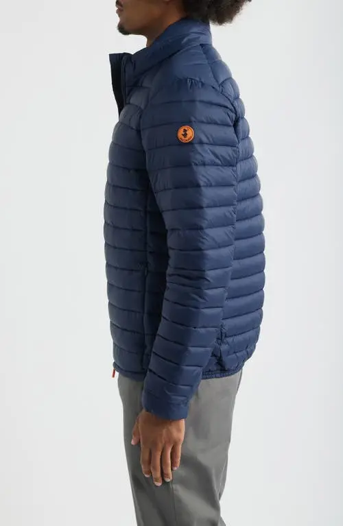 SAVE THE DUCK Alexander Water Repellent Puffer Jacket - Navy Blue