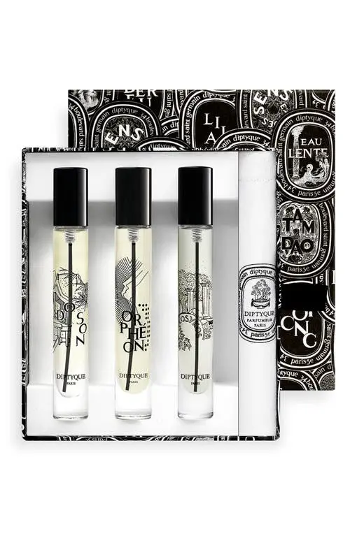 DIPTYQUE Eau De Parfum 3-piece Discovery Set $110 Value - No Color