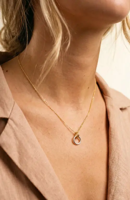 Argento Vivo Knot Drop Pendant Necklace