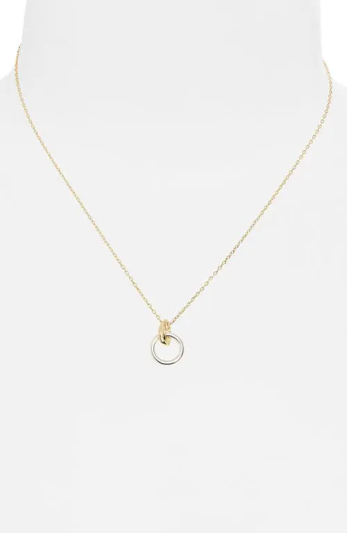 Argento Vivo Knot Drop Pendant Necklace