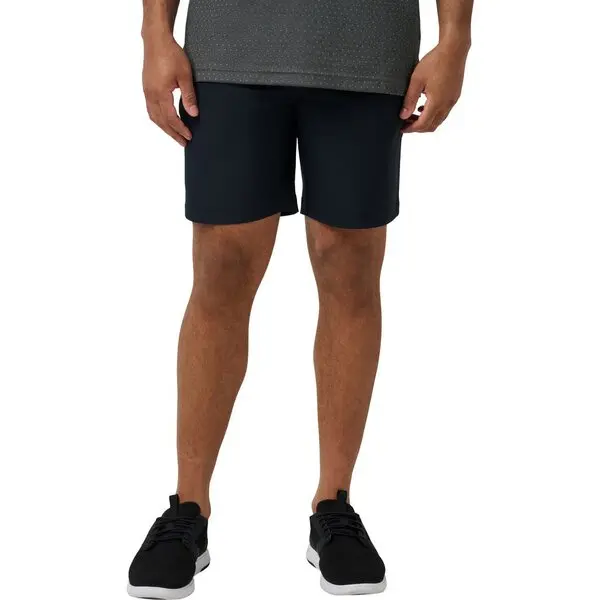 Travis Mathew Otc 2.0 Flat Front Shorts - Black