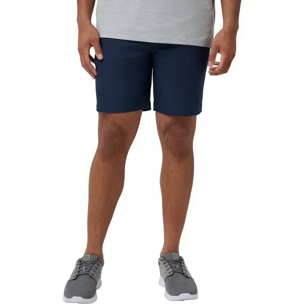 Travis Mathew Otc 2.0 Flat Front Shorts - Total Eclipse
