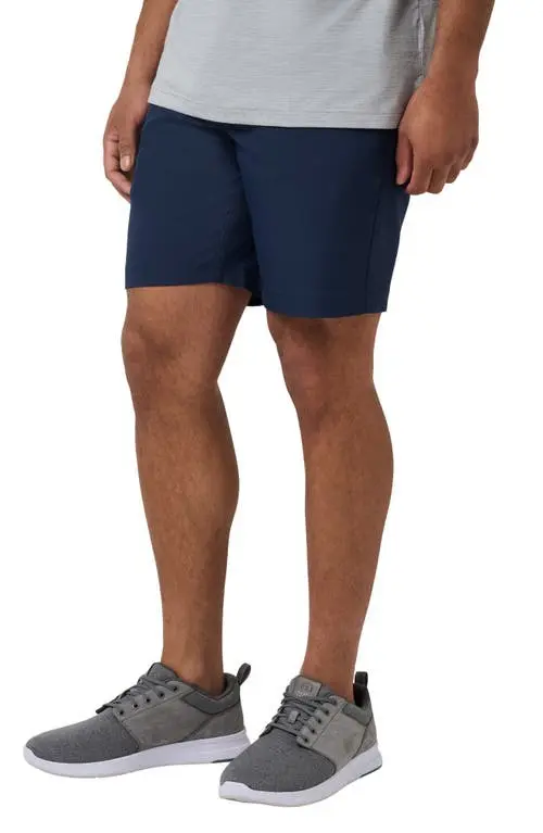 Travis Mathew Otc 2.0 Flat Front Shorts - Total Eclipse