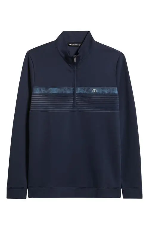 Travis Mathew Overnight Train Quarter Zip Pullover