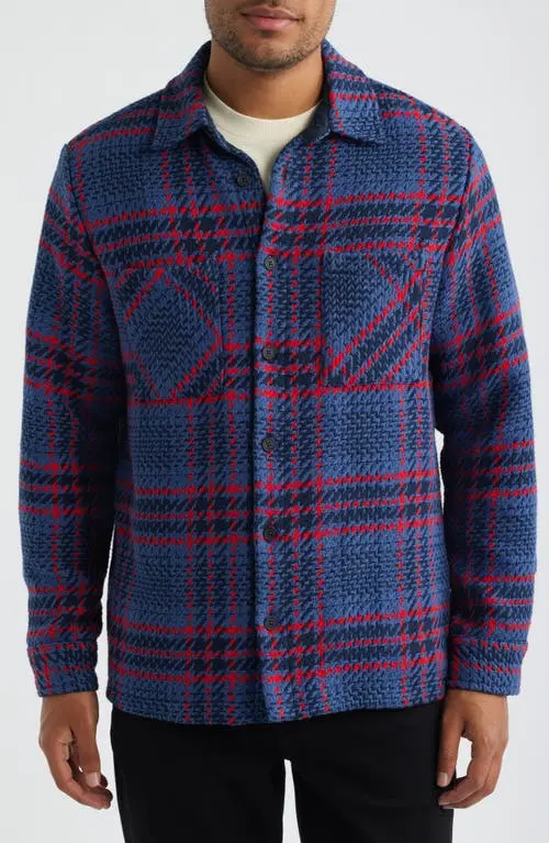WAX LONDON Whiting Wye Check Overshirt