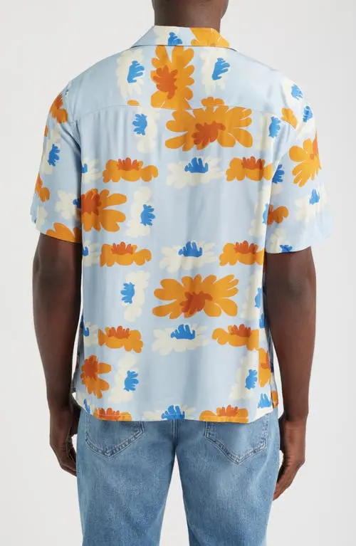 WAX LONDON Didicot Floral Camp Shirt