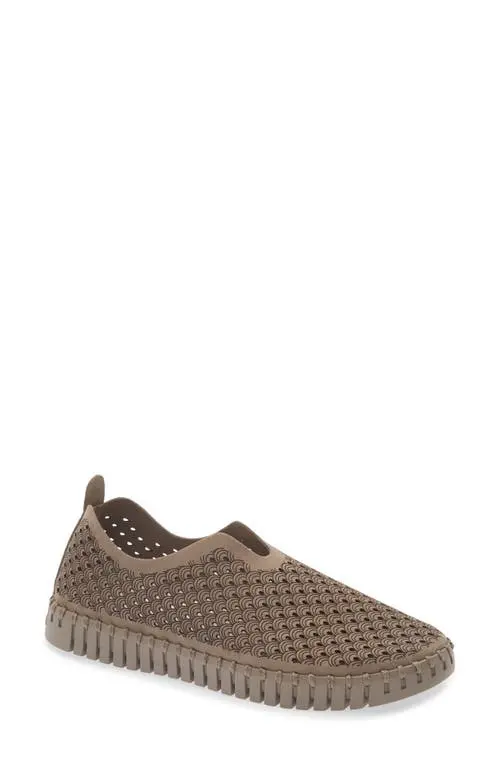 ILSE JACOBSEN Tulipu Perforated Slip-on Sneaker - Falcon