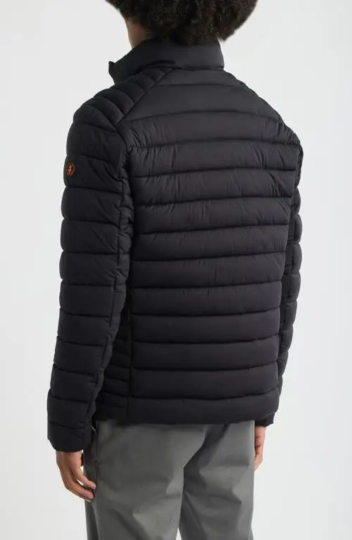 SAVE THE DUCK Ari Water Repellent Puffer Jacket - Black