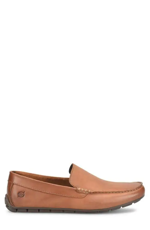 BØRN Allan Moc Driver Loafer - Brown Fullgrain