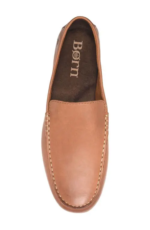 BØRN Allan Moc Driver Loafer - Brown Fullgrain