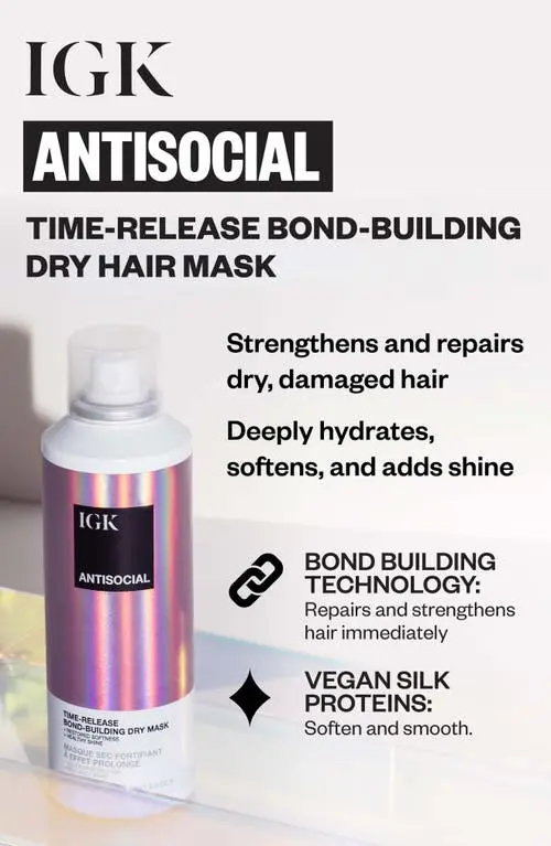 IGK Antisocial Dry Mask Duo Set $76 Value
