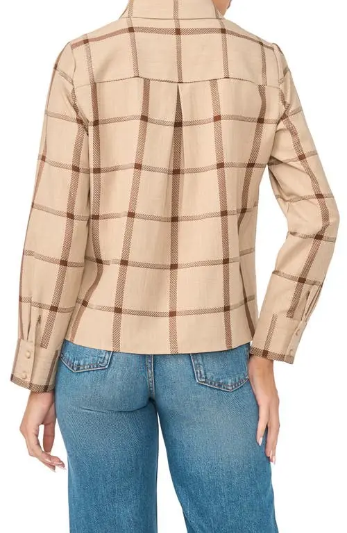Vince Camuto Windopane Plaid Button-up Shirt