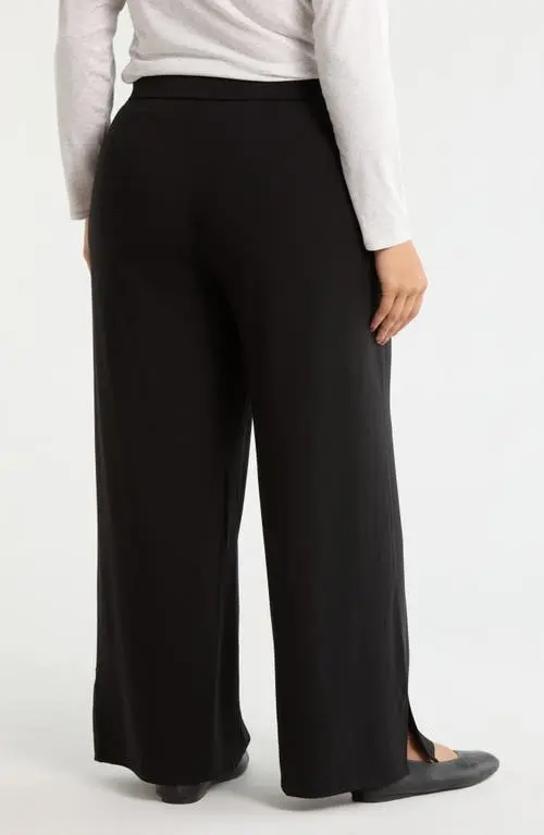 Eileen Fisher Wide Leg Ankle Pants
