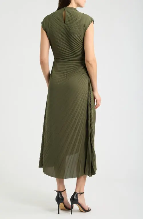 ALLSAINTS Rayanna Sunray Pleated Dress