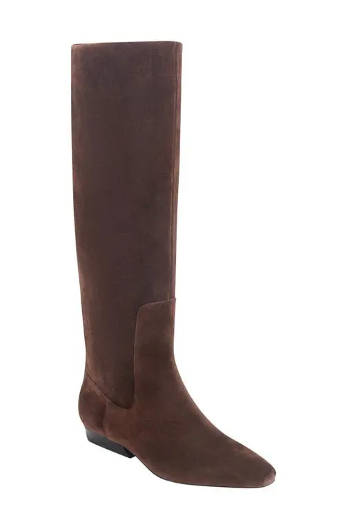 Marc Fisher Daynna Knee High Boot - Dark Brown