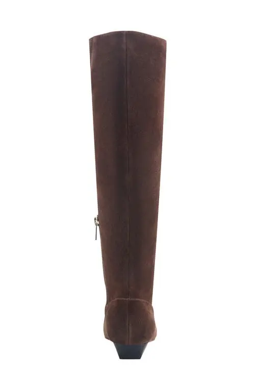 Marc Fisher Daynna Knee High Boot - Dark Brown