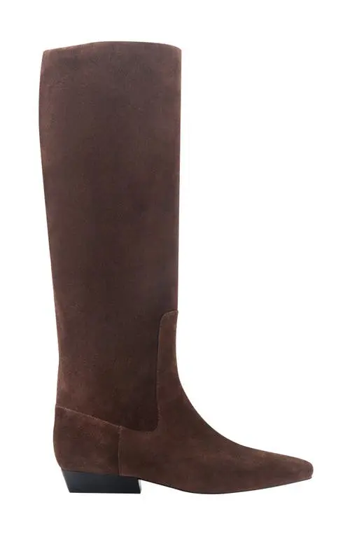 Marc Fisher Daynna Knee High Boot - Dark Brown