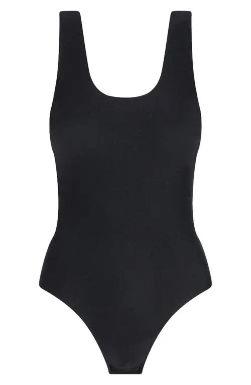 Commando Butter Tank Bodysuit - Black