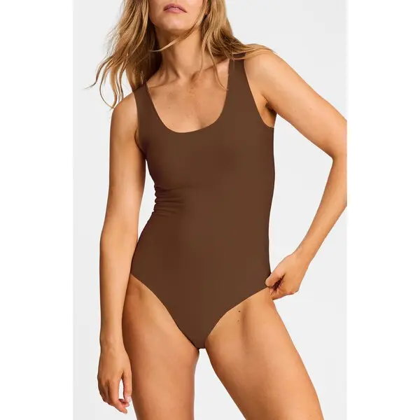 Commando Butter Tank Bodysuit - Cinnamon