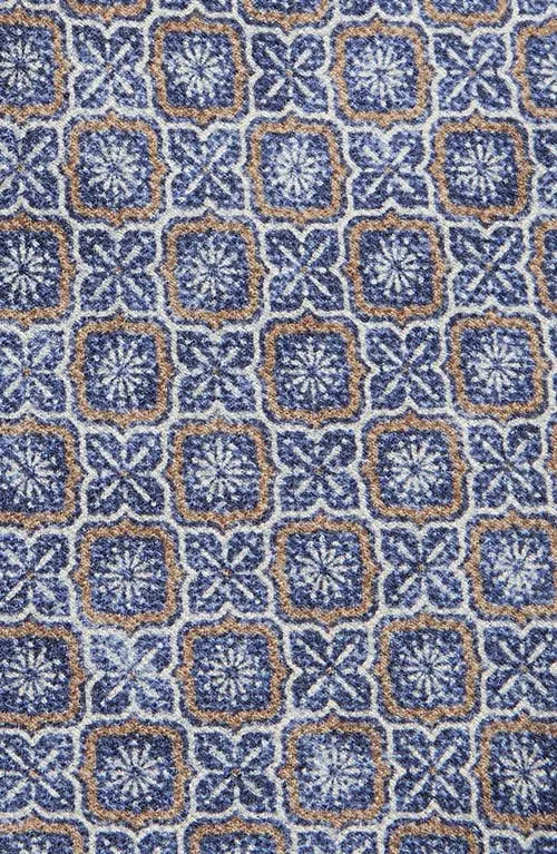 David Donahue Geometric Silk Tie