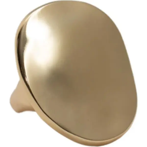 Argento Vivo Waverly Oval Ring - Gold
