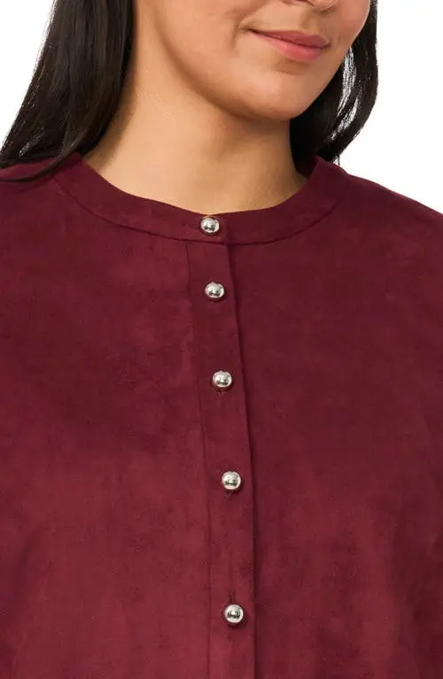 Halogen Faux Suede Jacket