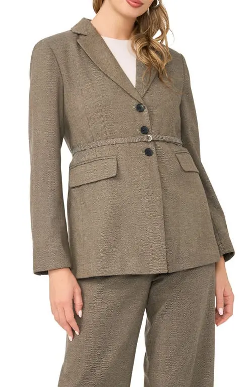 Vince Camuto Slim Fit Herringbone Blazer