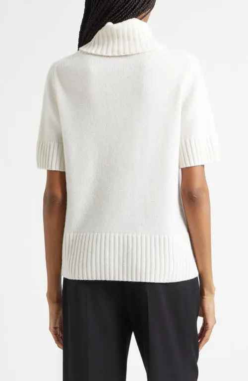 REISS Elena Short Sleeve Cashmere Turtleneck
