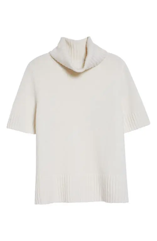 REISS Elena Short Sleeve Cashmere Turtleneck