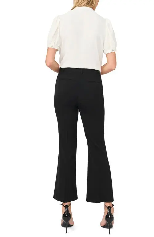 Halogen Tailored High Waist Ankle Flare Leg Pants