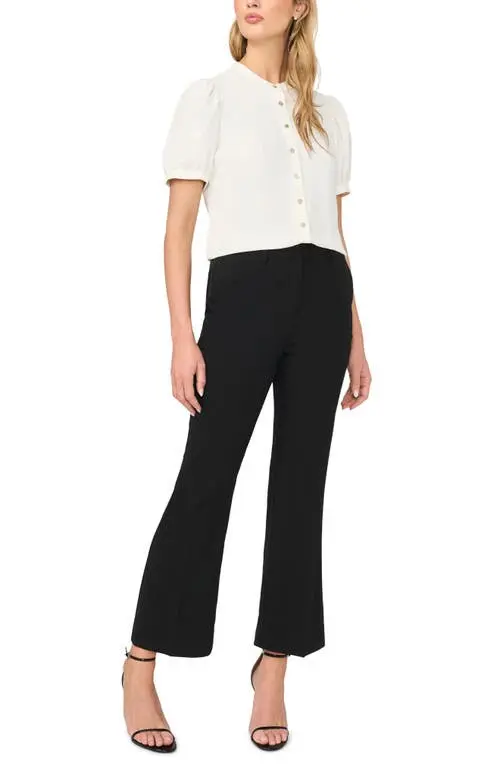 Halogen Tailored High Waist Ankle Flare Leg Pants