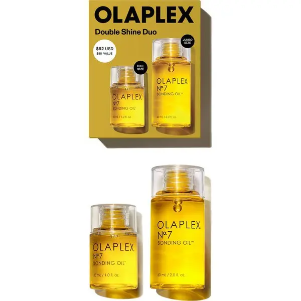 OLAPLEX Double Shine N°7 Bonding Oil Duo $88 Value