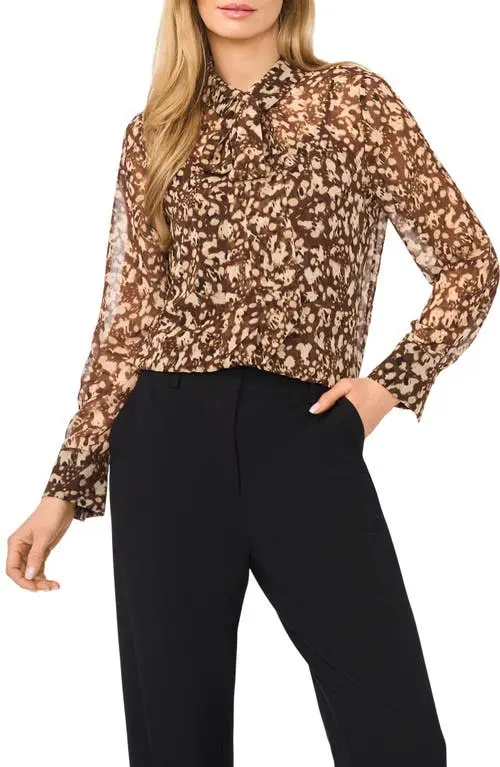 Halogen Tie Neck Top