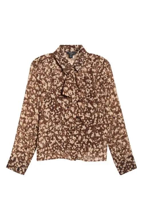 Halogen Tie Neck Top