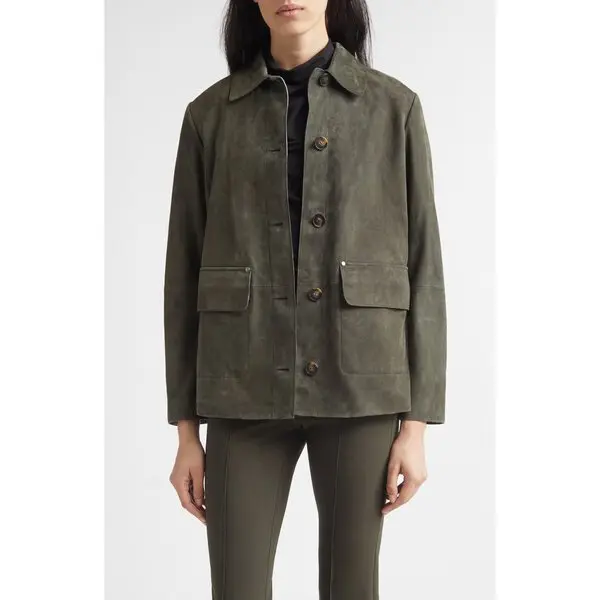 Vince Suede Barn Jacket