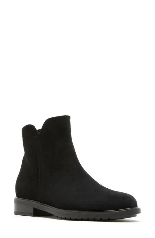 La Canadienne Sly City Dry™ Waterproof Leather Bootie - Black Suede