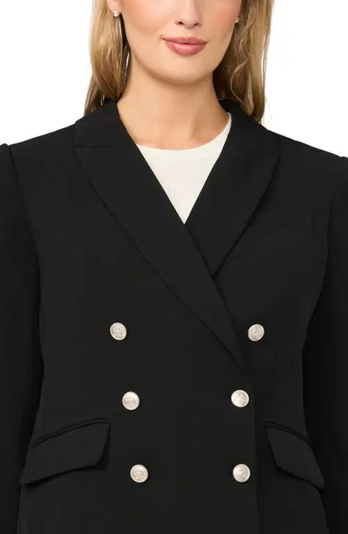 Halogen Double Breasted Blazer - Rich Black