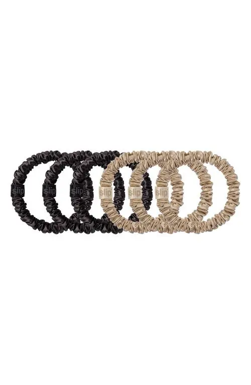 Slip Pure Silk 6-pack Skinny Scrunchies