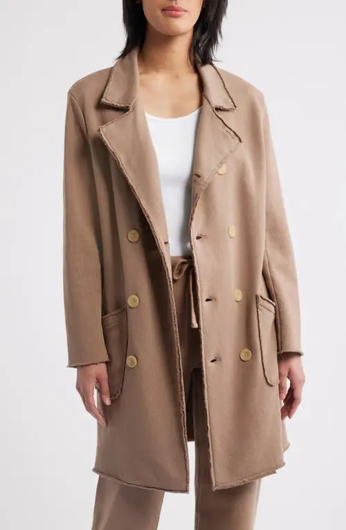 Frank & Eileen Tipperary Knit Trench Coat - Toasted