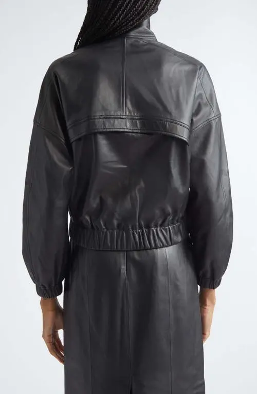 Vince Leather Moto Jacket