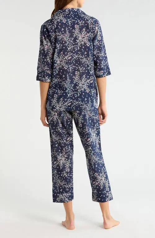 PAPINELLE Cherry Blossom Cotton Voile Pajamas