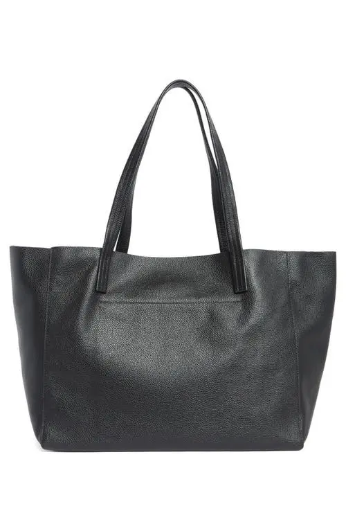 Kurt Geiger Large Chelsea Slouch Leather Tote - Black