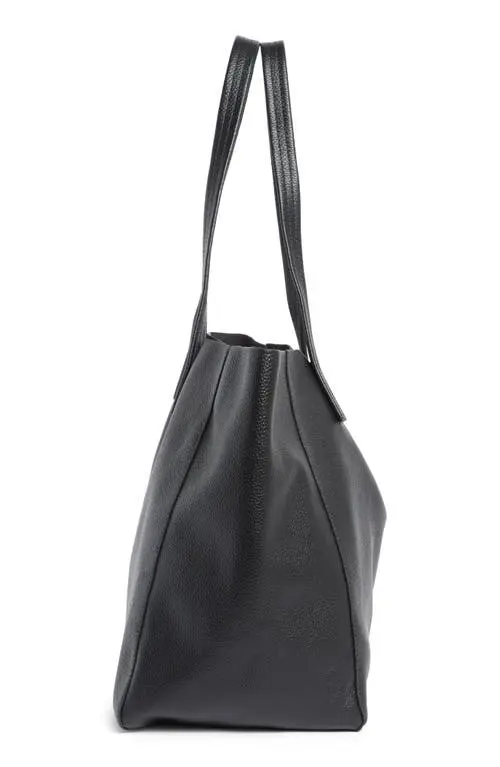 Kurt Geiger Large Chelsea Slouch Leather Tote - Black